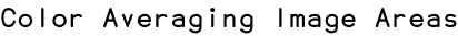 Scriptographer.org - Color Averaging Image Areas
